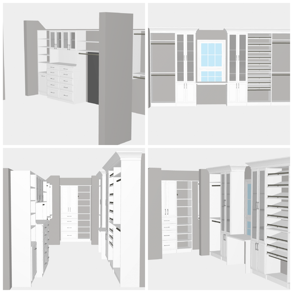 Custom Walk in Closet Reveal with Inspired Closets Chicago