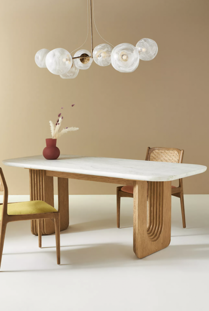 Modern Dining Tables That are Stunning - Happily Inspired