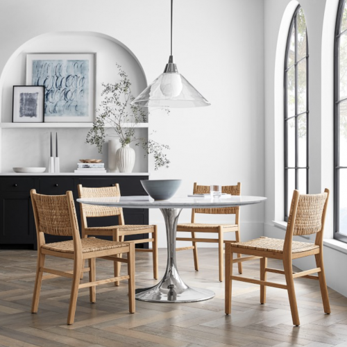 17 of the Best Mid Century Modern Round Dining Tables - Happily Inspired