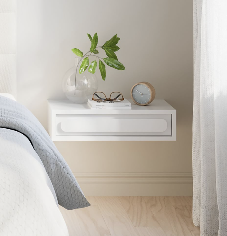 Best Floating Nightstands for Every Design Style - Happily Inspired