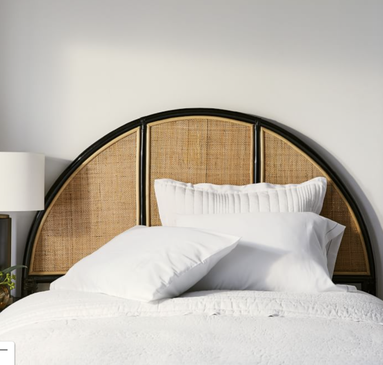 17 Best Rattan Headboards that are Timeless - Happily Inspired
