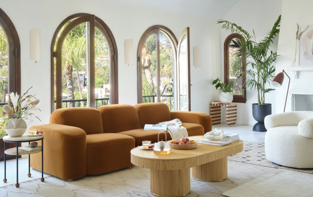 21 Boucle Sofas and Sectionals that are Stunning - Happily Inspired