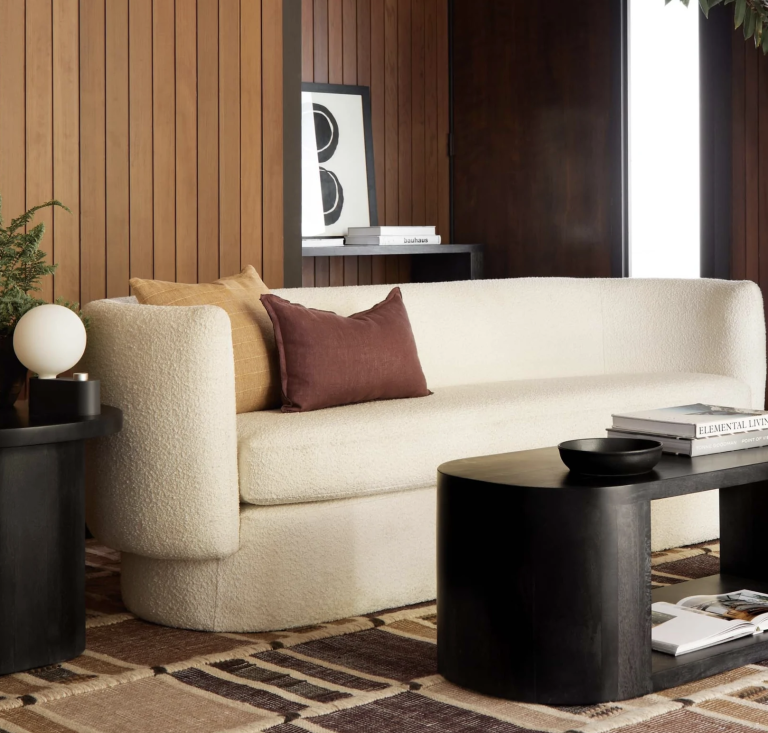 21 Boucle Sofas and Sectionals that are Stunning - Happily Inspired