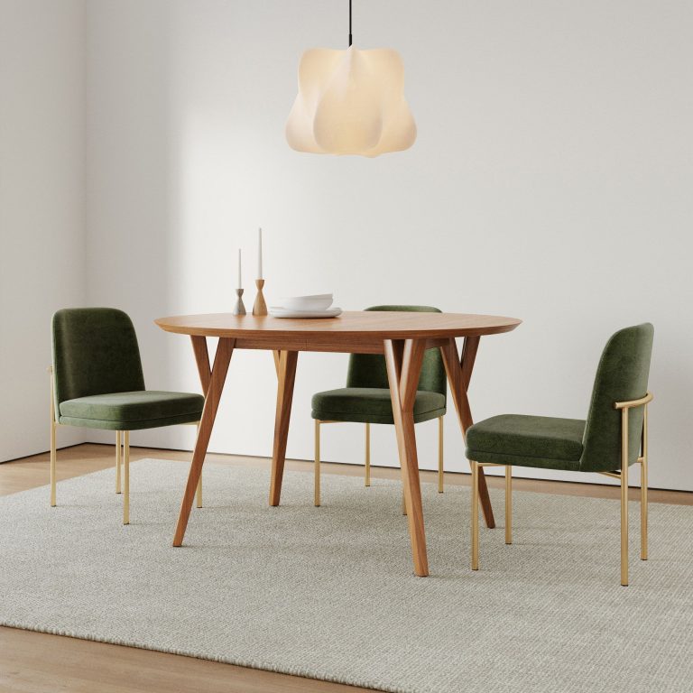 17 Mid Century Modern Dining Tables that are Timeless - Happily Inspired