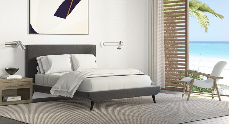 19 Mid Century Modern Bed Frames We Love - Happily Inspired