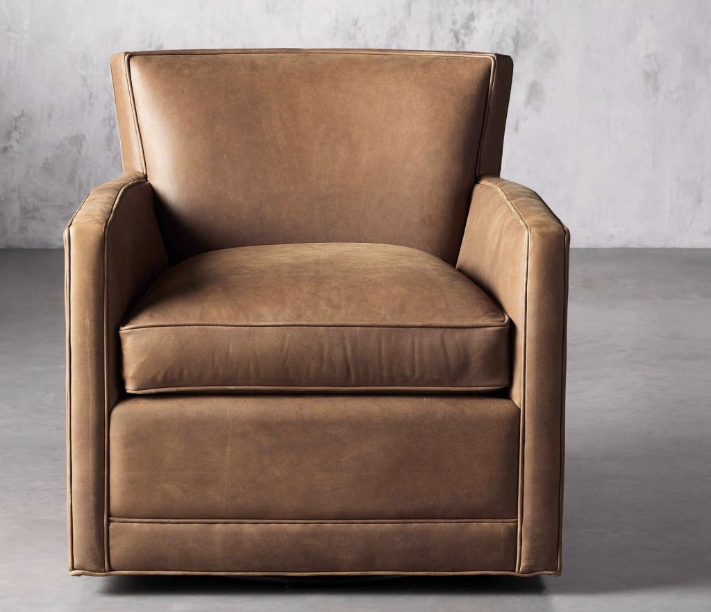 29 Brown Leather Chairs for Every Design Style - Happily Inspired