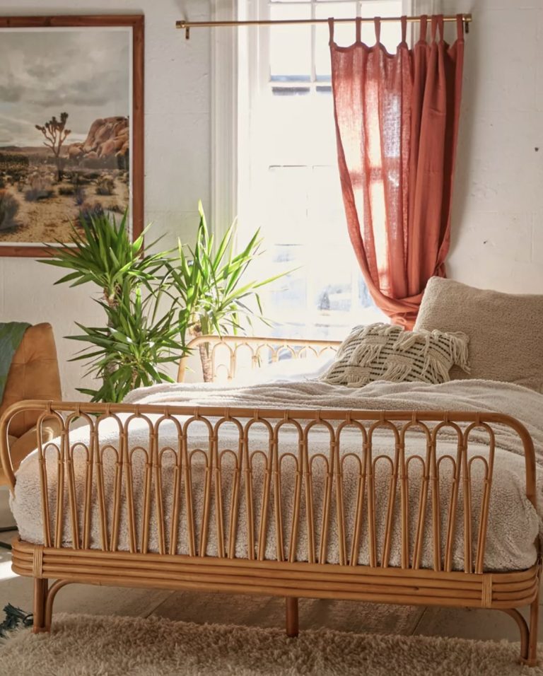 The Best Bohemian Bed Frames For a Gorgeous Boho Vibe - Happily Inspired