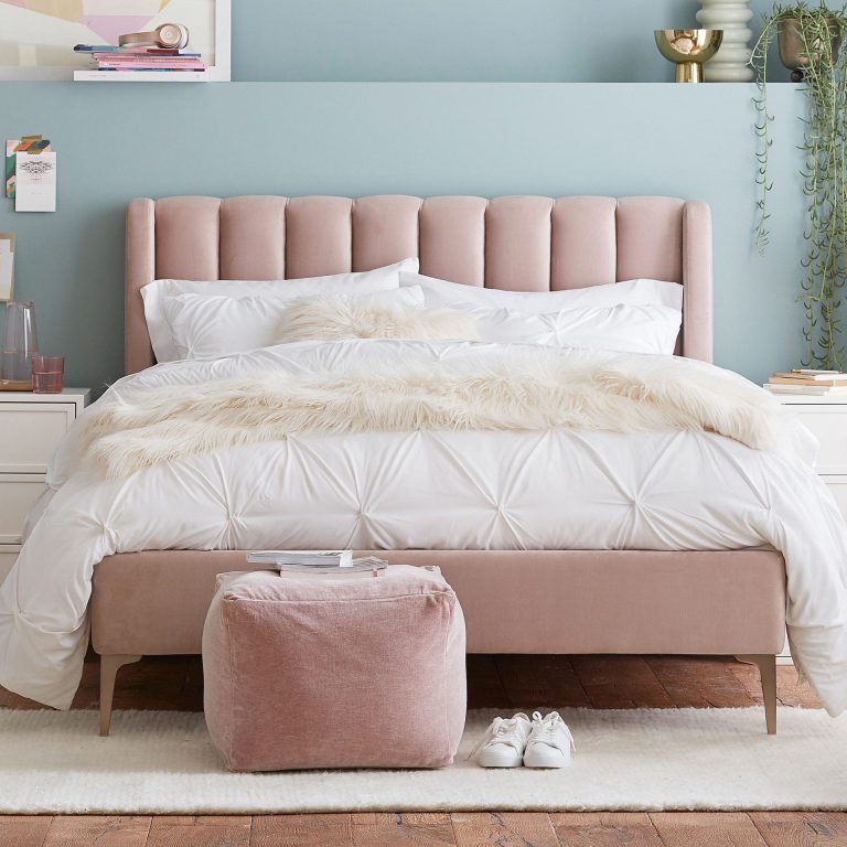 23 Best Velvet Bed Frames To Transform Your Space - Happily Inspired