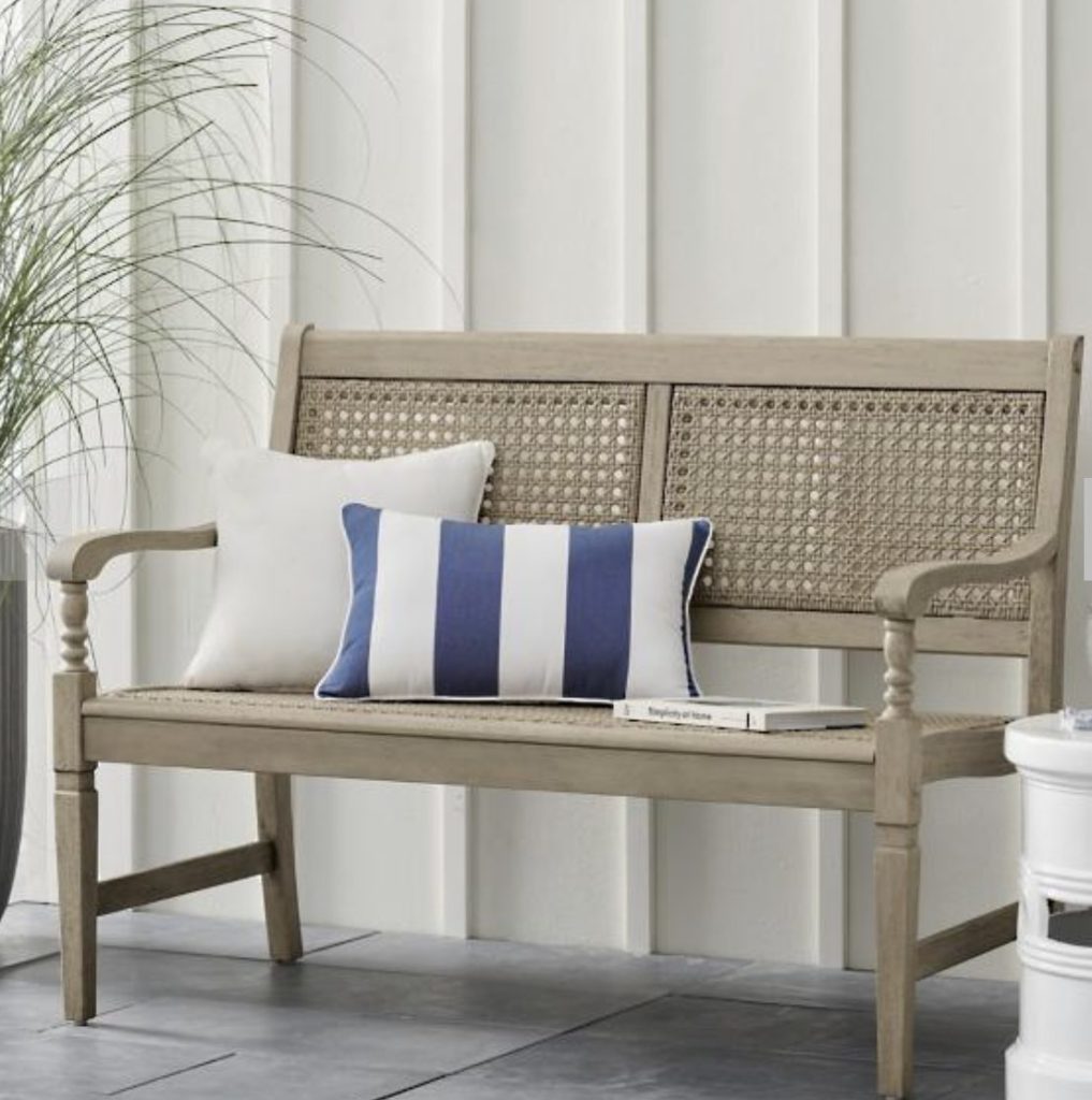 50 Outdoor Benches to Elevate Your Home - Happily Inspired