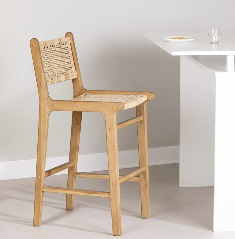 28 Best Rattan Bar Stools That Are Stunning - Happily Inspired