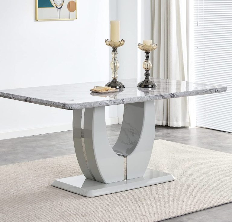 30 Best Marble Dining Tables 2023 - Happily Inspired