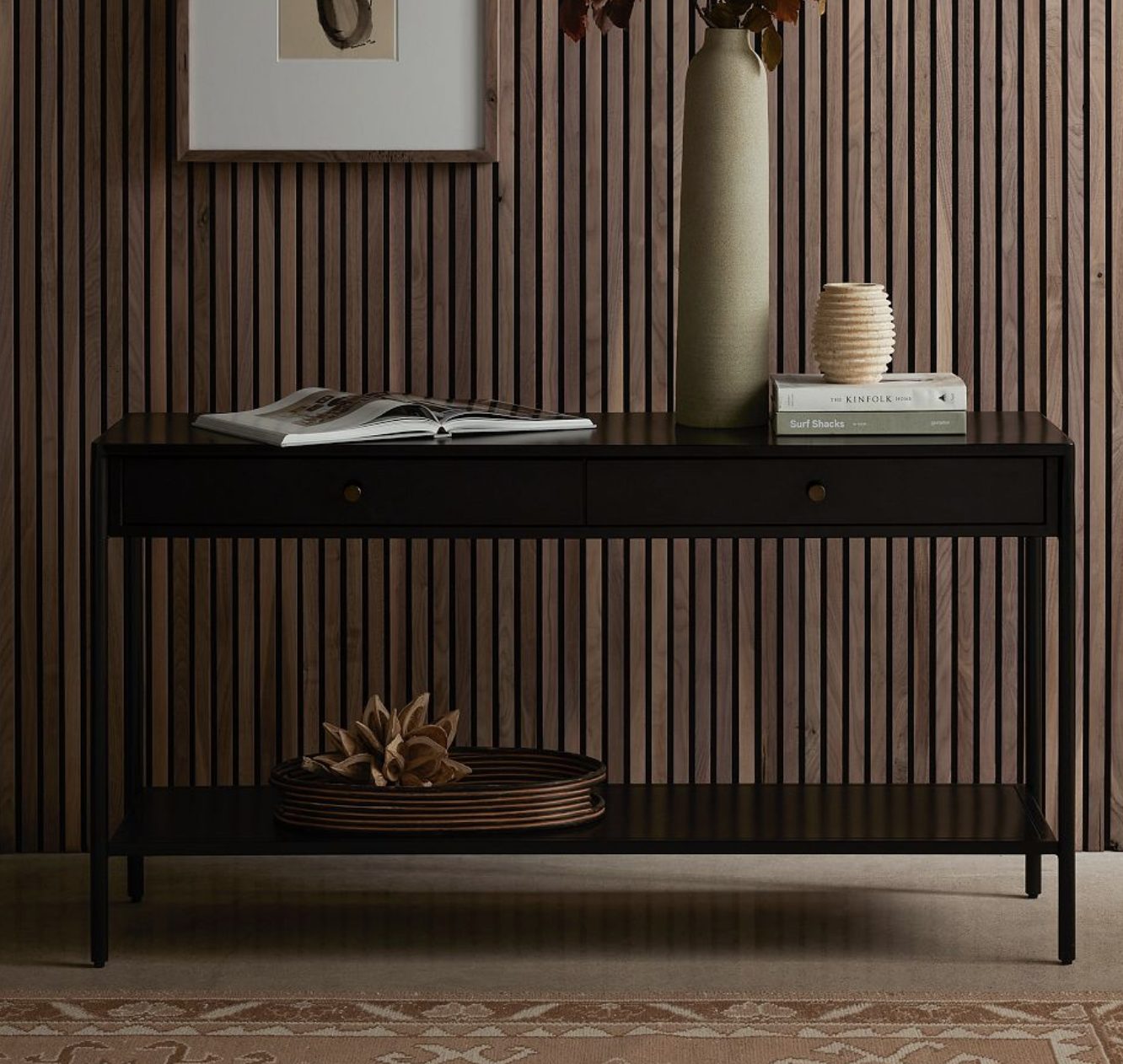 25 Best Black Console Tables to Spruce Up Your Space - Happily Inspired