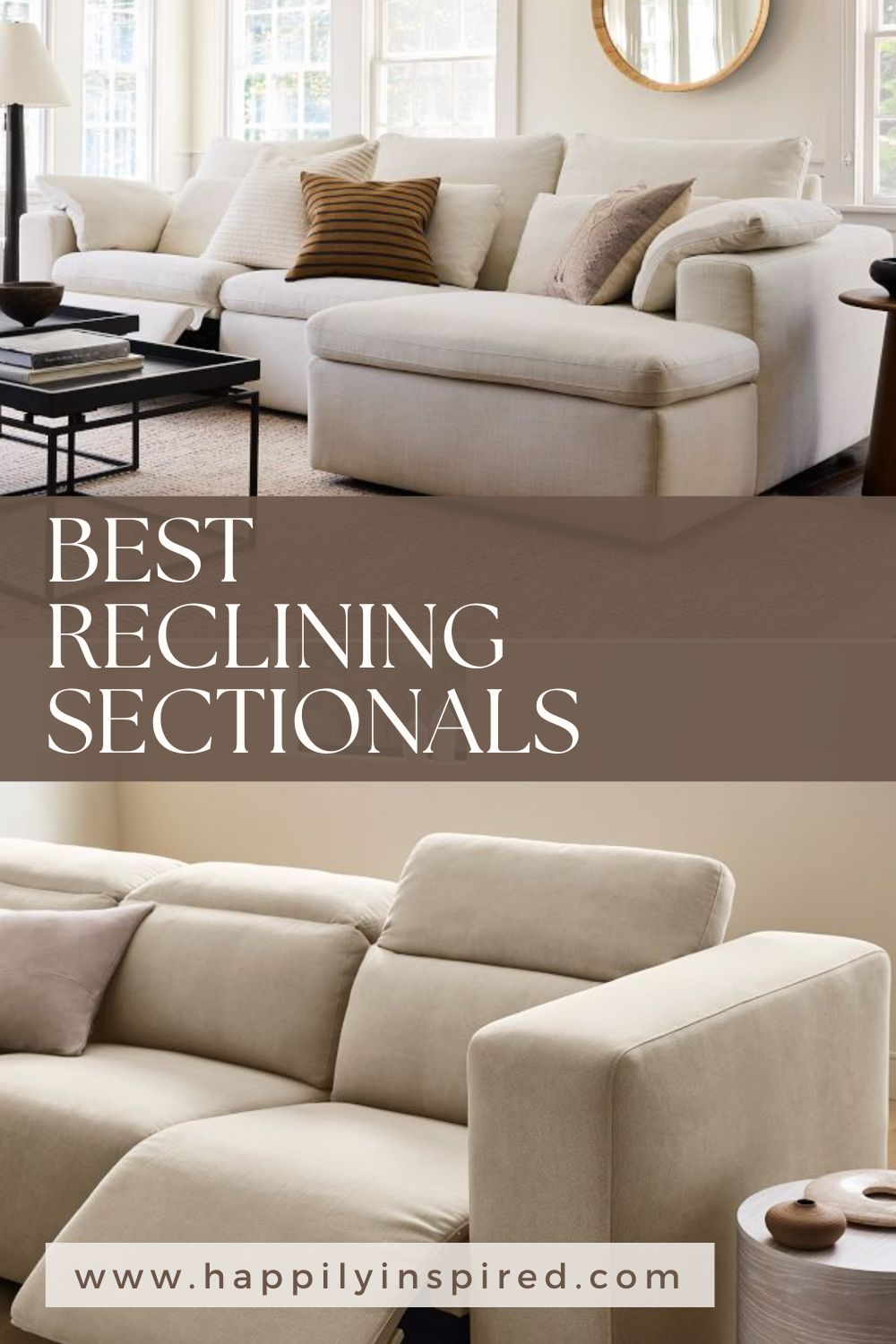 14 Reclining Sectionals For The Entire Family That You'll Love ...