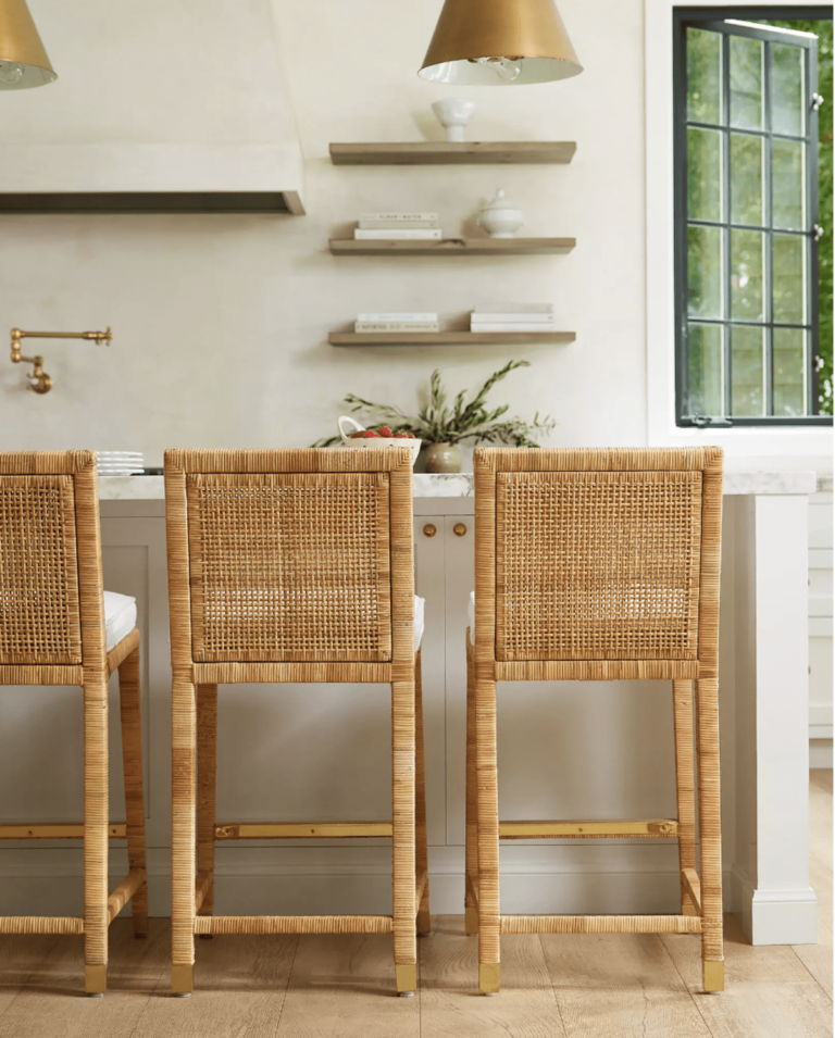 24 of the Best Rattan Bar Stools For Every Style and Price Point ...