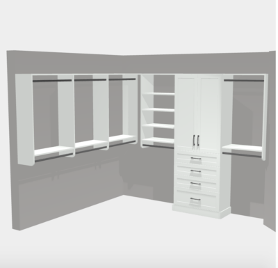 My Closet: Before & After with Inspired Closets Chicago - Happily Inspired